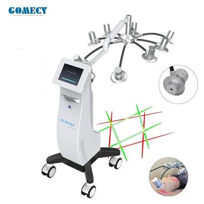 China 8D Lipolaser Machine Red Light Lipolysis Fat Burning Body Slimming 532nm 635nm 6D Lipo Upgraded Version for sale