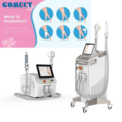 China Multifunctional Diode Laser Nd Yag Tattoo Removal laser  IPL  Super Hair Removal 4 IN 1 for sale