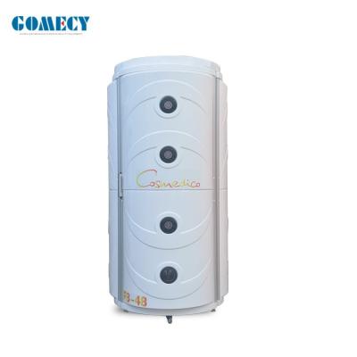 China GOMECY Solarium Tanning Machine Sunshine Skin Black Brown Color Beauty Center for sale