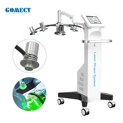China 6D Lipo Laser Slimming Machine 532nm Green Red Color For Fat Removal for sale