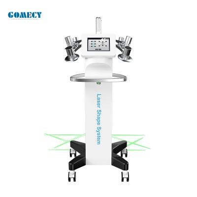China 6D Lipo Laser Machine Fats Removal 532nm Slim Green Laser Fat Burning for sale