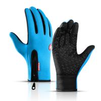 China Unisex Touchscreen Winter Cycling Gloves Warm Full Finger Gloves for Bike Skiing Riding for sale