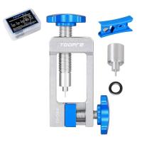 China Aluminum Alloy Multifunction Bike Oil Needle Insertion Tool Five-Line Body Truncation for sale