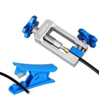 China Aluminum Alloy Multifunction Bike Oil Needle Insertion Tool Five-Line Body Truncation for sale