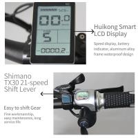China Aluminum Alloy Frame 48V 13AH Lithium Battery Fat Tire Electric Bike with 1000W Motor for sale