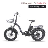 China EU Stock 250W Motor 15AH Lithium Battery Folding E-Bike with and 20x4.0 inch Fat Tire for sale
