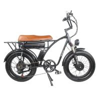 China 2000W Dual Motor Electric Bike with Rear Hub Motor Position and 3 hours Charging Time for sale