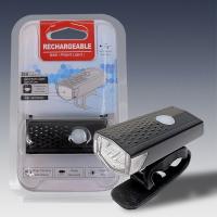 China 3 Modes LED Bicycle Lights Set for 1.5-4 Hours Endurance and USB Rechargeable Battery for sale