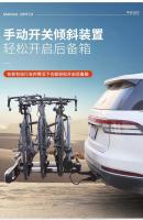 China Customized Logo Universal Folding Rear Bike Carrier Rack for Road and Mountain Bikes for sale