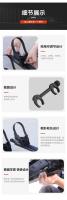 China Customized Logo Universal Folding Rear Bike Carrier Rack for Road and Mountain Bikes for sale