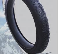China 20x4.0 Snow Bike Black Fat Tire Beach Bike Rubber Outer Tires for 12-20inches and 2 kg for sale