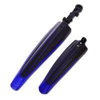 China 53.2 cm Blue Mountain Bike Mudguards Quick Release Front and Rear Bicycle Mudguards for sale