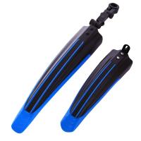 China 53.2 cm Blue Mountain Bike Mudguards Quick Release Front and Rear Bicycle Mudguards for sale