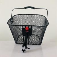 China Convenient Storage Basket for MTB Universal Bicycle Iron Basket Bike Front 0.95 kg for sale