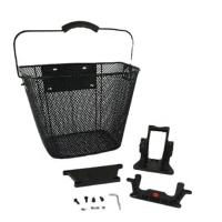 China Convenient Storage Basket for MTB Universal Bicycle Iron Basket Bike Front 0.95 kg for sale