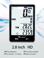 China 2.8 Inch ABS Bike Computer for Light Exercise Sensor Wireless Speedometer by Inbike for sale