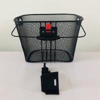 China Convenient Storage Basket for MTB Universal Bicycle Iron Basket Bike Front 0.95 kg for sale