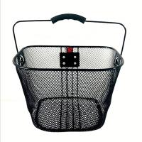 China Convenient Storage Basket for MTB Universal Bicycle Iron Basket Bike Front 0.95 kg for sale