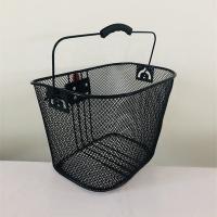 China Convenient Storage Basket for MTB Universal Bicycle Iron Basket Bike Front 0.95 kg for sale
