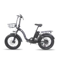 China EU Warehouse 1000W 20x4.0 Fat Tire Folding Electric Bike with 48V 18Ah Lithium Battery for sale