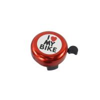 China Fixing method screw fixation Mountain Bike Bell Cute Bike Horn Metal Bicycle Bell for sale