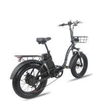 China EU Warehouse 1000W 20x4.0 Fat Tire Folding Electric Bike with 48V 18Ah Lithium Battery for sale