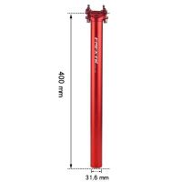 China 27.2/30.9/31.6*400mm Aluminium Double Nail Straight Pipe for Mountain Bike Seat Tube for sale