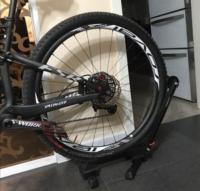 China 52cm*46cm*42cm Portable Foldable Bike Rack Bicycle Parking Rack Bicycle Storage Stand for sale