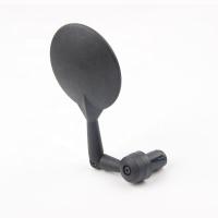 China 50g 360 Degree Rotation Safety Reflector Convex Mirror for Mountain and Road Bicycles Durable Plastic Bike Plug Mirror for sale
