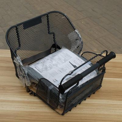 China All Seasons Applicable Simple Style Rear Child Bike Seat with Handle and Belt for sale
