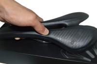 China Lightweight 139g Full Carbon Fiber Bicycle Cushion for All Seasons MTB Road Bike Seat for sale