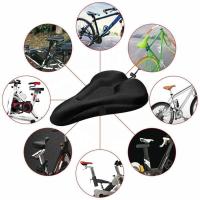 China Breathable Silicone Bicycle Saddle Seat Soft Gel Pad Cushion Cover for Mountain Bike for sale