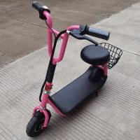 China 8 Inch Electric Scooter with Basket and Seat Max Speed 15km/h Range Per Charge 8-10KM for sale