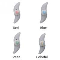 China 1 x Button Battery Powered JWA Silicone Bike Light Frame for Colorful and Fun Cycling for sale
