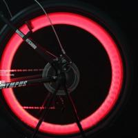 China 1 x Button Battery Powered JWA Silicone Bike Light Frame for Colorful and Fun Cycling for sale