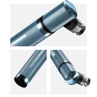 China 14.5*7.2*4.1cm Mini Universal Aluminum Alloy Bike Pump with AV FV and Schrader Valve for sale