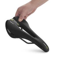 China Mountain/Road Bikes Saddle Comfortable and Waterproof Seat for Men Polyester Material for sale