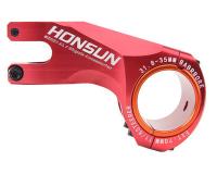 China Red 2021 MTB Colorful Stem Alloy 31.8/35*70mm 17 degree for XC AM Road Bike Handlebar for sale