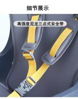 China Plastic Shell Material Large Space Child Safety Bicycle Seat Easy to Install for Kids for sale