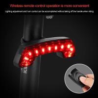 China Stay Safe on Your Bike with Intelligent USB Rear Light and Wireless Remote Control for sale