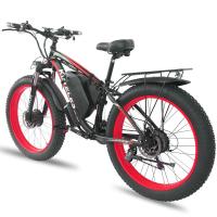 China 26AH 2000W High Power Two Wheel Drive Dual Motor Electric Bike with 26x4.0 inch Fat Tire for sale