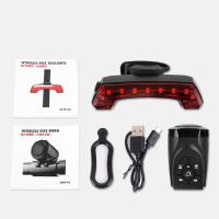 China Stay Safe on Your Bike with Intelligent USB Rear Light and Wireless Remote Control for sale