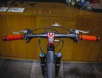 China 130mm * 30mm ENLEE Silica Gel Bicycle Handle Bar Grips Suitable for Off-Road Bicycles for sale