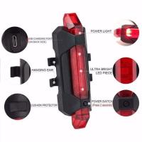 China Front Light Back Light USB LED Rechargeable Bike Bicycle Light Set for Mountain Cycle for sale