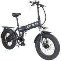 China All-Terrain 1000W 13AH Electric Bike with 20x4.0 Inch Fat Tire and Fast Charging Time for sale