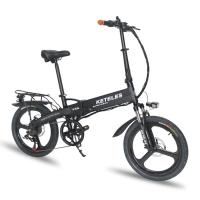 China 48V 350W 10AH Electric Bike with 20 Inch Folding Frame and 31-60km Range per Power for sale
