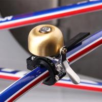 China Aluminium Horn for Classic Retro Bicycle Cycling Black Gold Bike Handlebar Accessories for sale