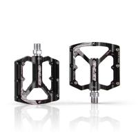 China 2021 ENLEE Red/black Aluminum Alloy Ultralight Pedals for Mountain Bike Road Bicycle for sale