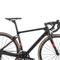 China Carbon Fibre Bead Pedal V Brake 22 Speed Road Bike 700c Full Carbon Bicycle for Benefit for sale