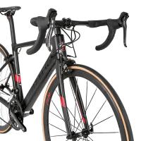 China Carbon Fibre Bead Pedal V Brake 22 Speed Road Bike 700c Full Carbon Bicycle for Benefit for sale